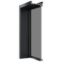China Minimalist Design Aluminium Casement Doors Narrow Edge Waterproof for sale