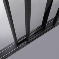 China Ventilation Stainless Steel Low Orbit Sliding Door Room Dividers Slim Frame for sale