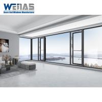 China Thermal Insulated Aluminium Frame Double Glazed Windows 1.8mm Soundproof for sale