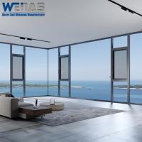 China Energy Saving Aluminium Thermal Insulation Windows With Mosquito Net for sale