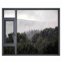China Thermal Insulated Aluminum Casement Window With High Airtight Performance for sale