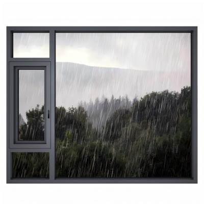 China Thermal Insulated Aluminum Casement Window With High Airtight Performance for sale