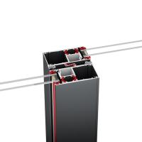 China Thermal Break Exteriors Aluminium Sliding Windows 2-3 Tracks With Stainless Steel Screen Mesh for sale