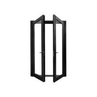 China Vertical Opening Pattern Frame Aluminium Casement Windows Folding for sale