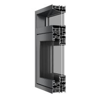 China 6063-T5 Double Glazing Existing Aluminium Windows Anti Mosquito Casement Windows for sale