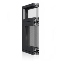 China Thermal Insulation 6063-T5 Aluminium Casement Window for Housing Projects for sale