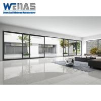 China Double Clear Glass Aluminum Thermal Break Heavy Duty Lift Sliding Doors for sale