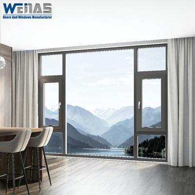 China Thermal Break Structure Aluminium Casement Window With High Configuration for sale