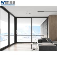 China Typhoon Hurricane Resistant Exterior Aluminium Sliding Door With Panel Lifting System for sale