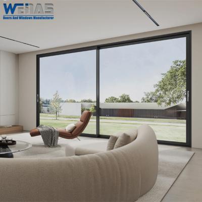 China Australia Major Aluminium Entrance Sliding Door With Insect insulated Mesh for sale