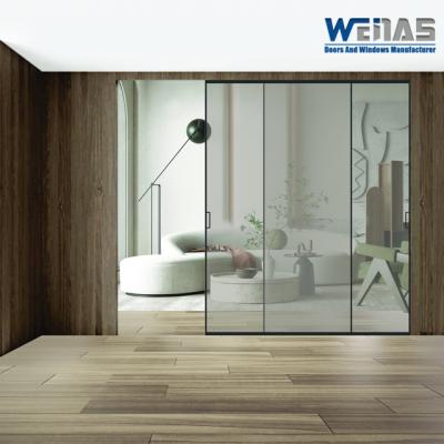 China Bedroom Or Kitchen Sliding Partition Door With Noise Reduction Features for sale