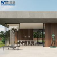 China Perfect System Ultra Slim Panel Edge Interior Sliding Partition Door For Space Dividing for sale