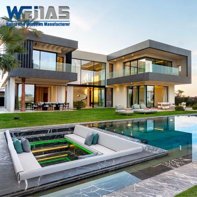 China Security Double Tempered Glass Aluminum Casement Windows Soundproof for sale