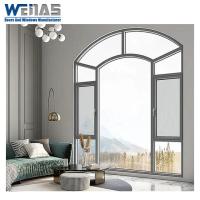China Thermal Insulation Heat Preservation Aluminium Casement Windows 2mm Profile for sale