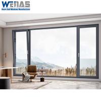 China Double Tempered Insulated Glass Aluminum Tilt Turn Windows Swing Casement Windows for sale