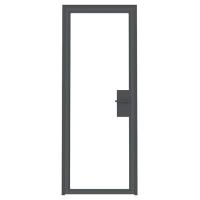 China High Protection Traditional Aluminium Front Doors Double Glass Heavy Duty Casement Doors for sale