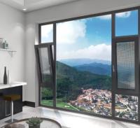 China Double Glass Aluminum Frame Tilt and Turn Windows for House Residential for sale