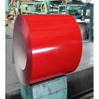 China 26 Guage 1500mm Width Prepainted Galvalume Steel Coil For Roofing Material for sale