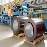 China Building Material Prepainted Galvalume Steel Coil Top Painting 24 Guage 25um for sale