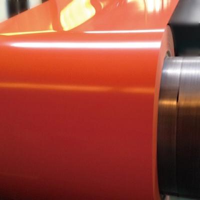 China 36 Gauge Prepainted PPGL Steel Coil Front Coating Steel Strip Roll 0.12mm Thickness for sale