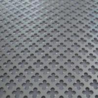 China 5052 H25 Aluminum Perforated Sheet Metal Round Hole Shape 1220mm Width for sale