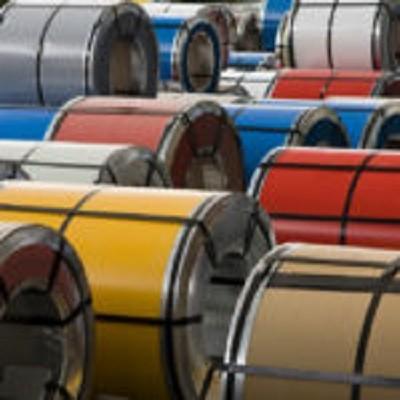 China Z50 Cold Rolled PPGI Steel Coil Color Coated 0.2MM X 914MM for sale