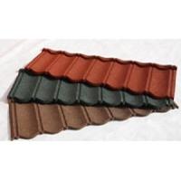 China 0.4mm Corrugated Steel Sheets Zinc Steel Galvalume Stone Coated Roofing Tile for sale
