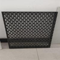 China Triangular Hole Perforated Galvanized Iron Sheet Metal For Decoration for sale