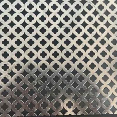 China 0.8mm Thickness Aluminum Perforated Sheet with Powder Coating for Construction Applications for sale