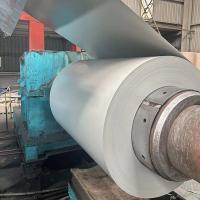 China PPGL JISG3322 Steel Coil White PE Coating 600-1250mm AZ50 Zinc for sale