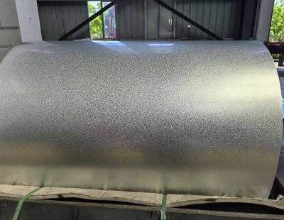 China EN Standard Galvalume Steel Plate Coil Zinc Coated AZ30-AZ150g/m2 Chromated Surface for sale