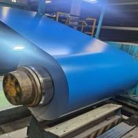 China 914mm Width PPGL Steel Coil Cold Rolled Color Coated Sheet Coil for sale
