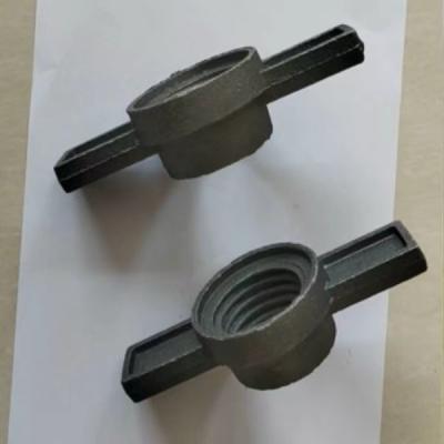 China Carbon Steel Round Nut For Construction And Steel Structure Fixing for sale