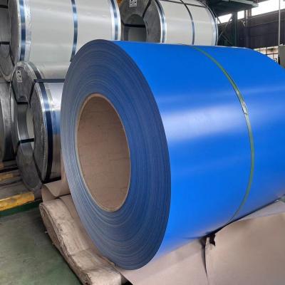 China ASTM A755 Prepainted Galvalume Steel Coil PVDF Coated For Roofing Cladding for sale