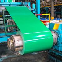China DX52D+AZ Pre-painted Galvalume Steel Coil 1219mm For Building Components for sale