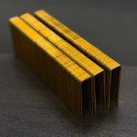 China 16 Gauge Electrogalvanized Furniture Staples Heavy Duty Fixing for sale
