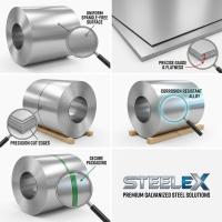 China Commercial Grade Galvalume Steel Coil AZ150 ASTM A792 for Industrial Roofing Construction for sale