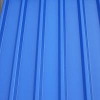 China G550 680mm Blue Color Coated Prepainted galvalume Steel Coil Roofing for sale