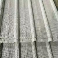 China 0.4mmX1219mmX2438mm Aluminum Perforated Sheet SGCC DX51D for sale