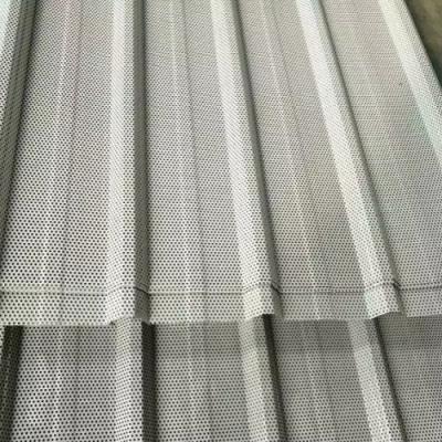 China 0.4mmX1219mmX2438mm Aluminum Perforated Sheet SGCC DX51D for sale