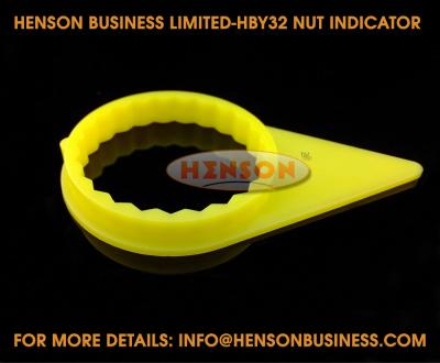 China HENSON-40mm loose Wheel nut indicator/WHEEL SAFE/Loose wheel nut collar for sale