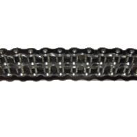 China 304 or 316 Stainless Steel 12B-2SS Double Row Precision Roller Chain with 19.05 mm Pitch and Corrosion Resistance for sale