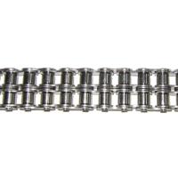 China 304 or 316 Stainless Steel 12B-2SS Double Row Precision Roller Chain with 19.05 mm Pitch and Corrosion Resistance for sale
