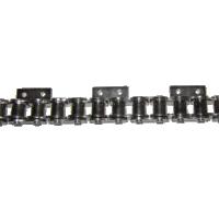 China 304 or 316 Stainless Steel 12A 12A-1 12ASS Stainless Steel Short Pitch Precision Roller Chain with Attachment for sale