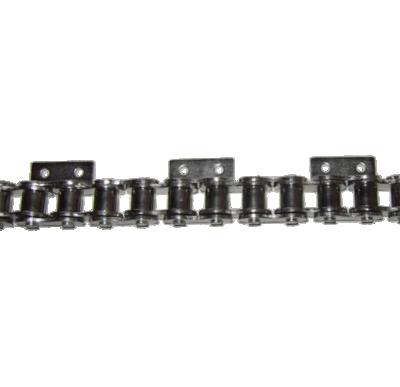 China 304 or 316 Stainless Steel 12A 12A-1 12ASS Stainless Steel Short Pitch Precision Roller Chain with Attachment for sale