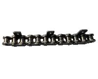 China 304 or 316 Stainless Steel 08B Short Pitch Conveyor Chain with 12.7 mm Pitch and SA-1 Attachment for sale