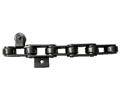 China 304 or 316 Stainless Steel C2052SS Double Pitch Conveyor Chain with A-1 Attachment and 31.75 mm Pitch for sale