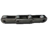 China 304 or 316 Stainless Steel C2060 C2060SS Double Pitch Chain with 38.1 mm Pitch for Corrosion Resistant Conveyor Applications for sale