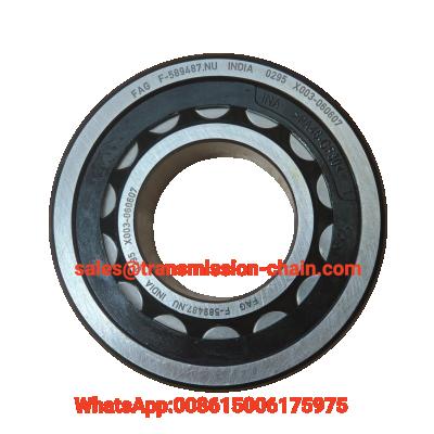 China FAG F-589487.NU Cylindrical Roller Bearing 34 X 72 X 27mm with Nylon Cage and Chrome Steel for Automotive Gearbox for sale