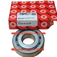 China FAG F-633187.02.NF Cylindrical Roller Bearing 25 X 62 X 17 mm with Steel Cage and Chrome Steel for Automotive Gearbox for sale